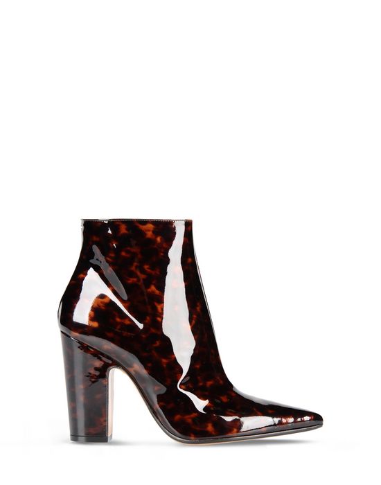 Maison Margiela Patent Leather Tortoiseshell Ankle Boots Women | Online ...