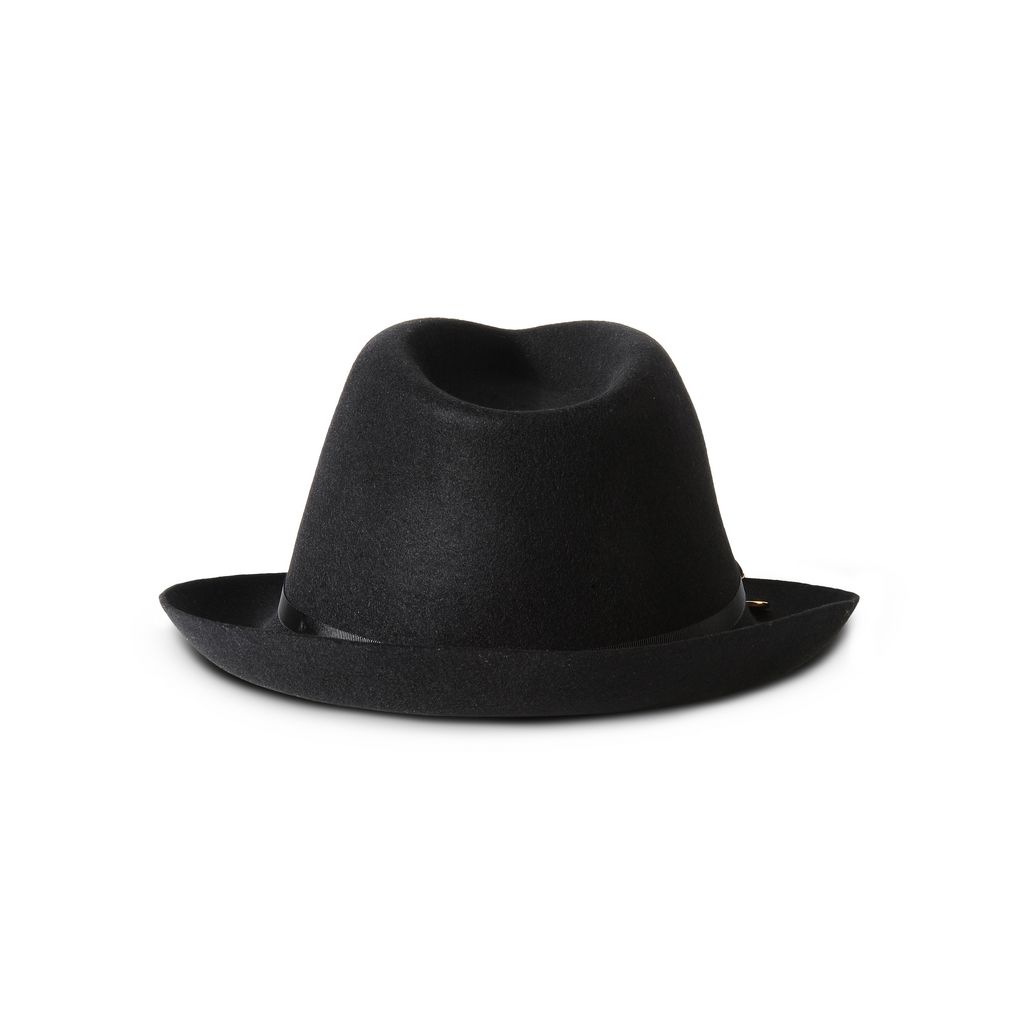 Black Wool Hat - Stella Mccartney